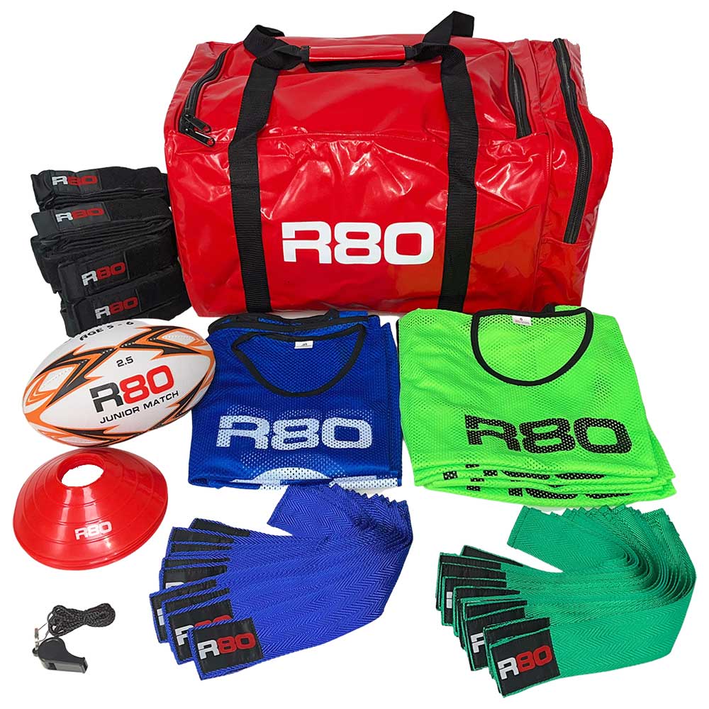 R80 Junior Rippa Game On Team Sets - R80 Rugby