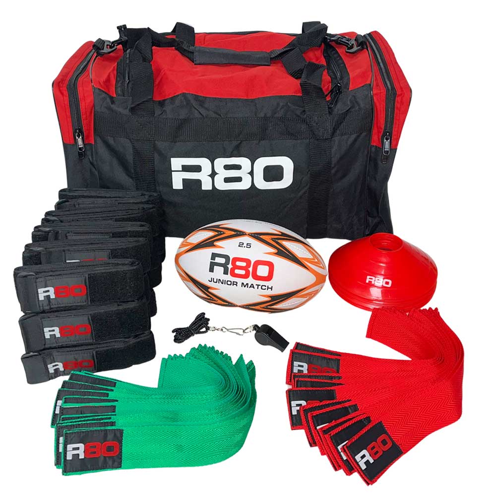 R80 Junior Rippa Rugby Game Sets - 10 Player Teams - R80 Rugby