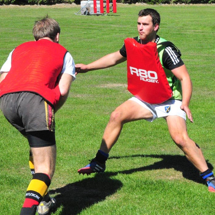 R80 Strap On Body Hit Shield - R80 Rugby