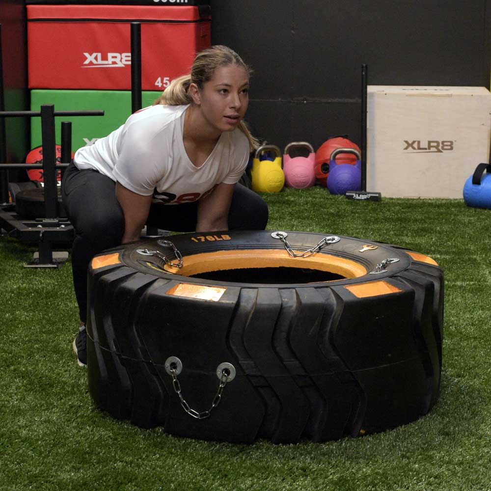 XLR8 Strongman Fitness Tyre 80kg - R80 Rugby